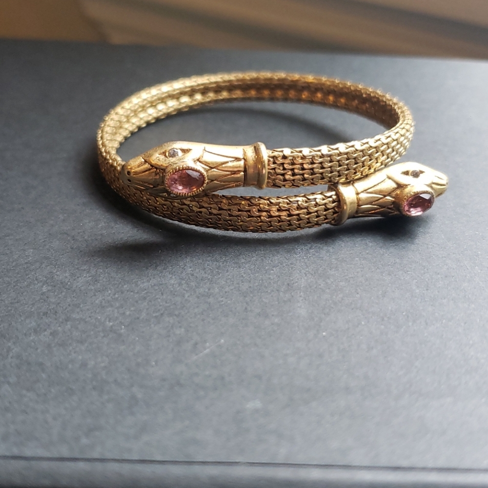 Stella And Dot Snake Head Bracelet. - Gem